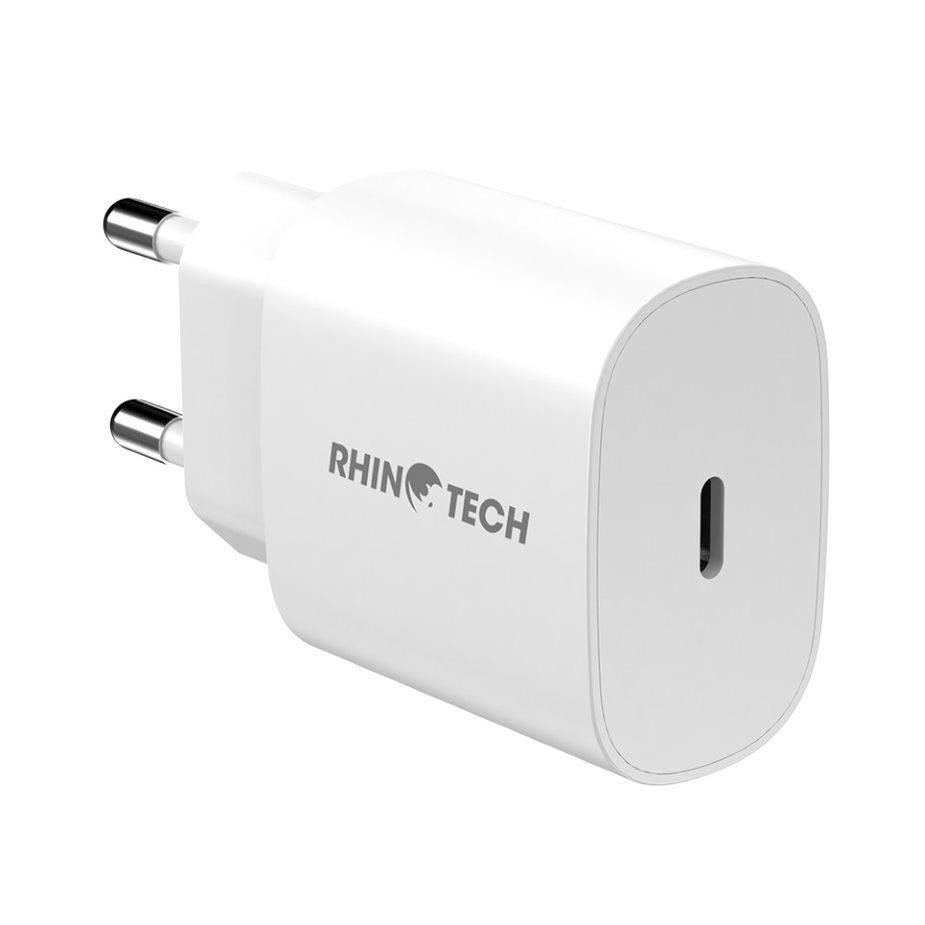 RhinoTech 25W hitri polnilec Type-C PD White | TonerPartner.si