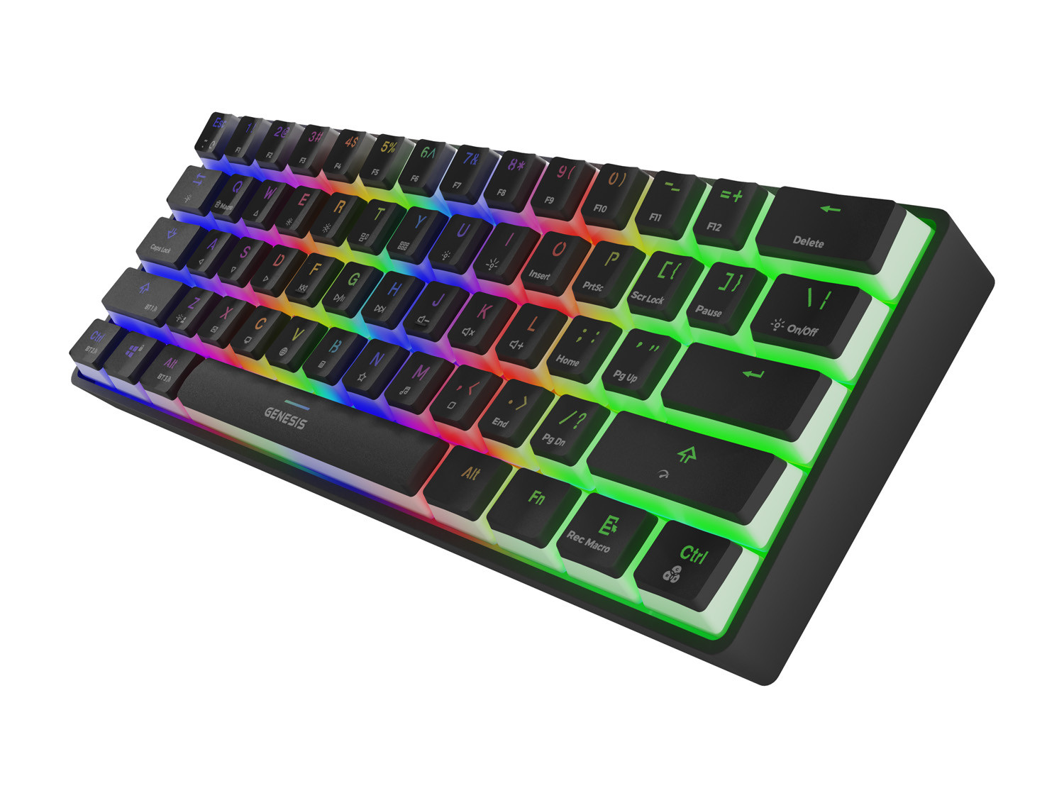Genesis Gaming Keyboard THOR 660/RGB/Gateron Brown/Wireless USB ...
