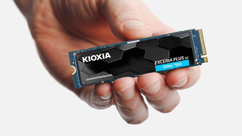 KIOXIA SSD EXCERIA PLUS G3 1TB, PCIe Gen4x4, M.2 2280, (R:5000/W:3900MB ...